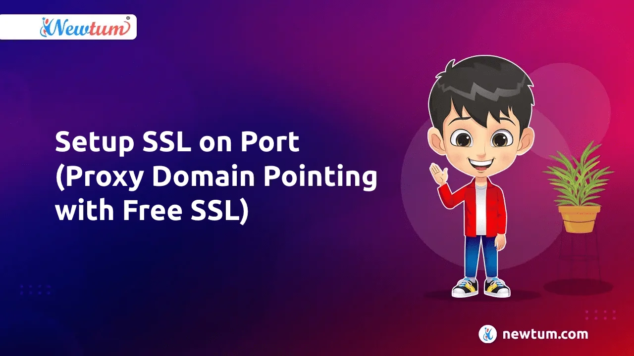 Setup Ssl On Port Proxy Domain Pointing With Free Ssl Newtum 3144