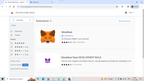 Installing MetaMask on Chrome Extension - Newtum