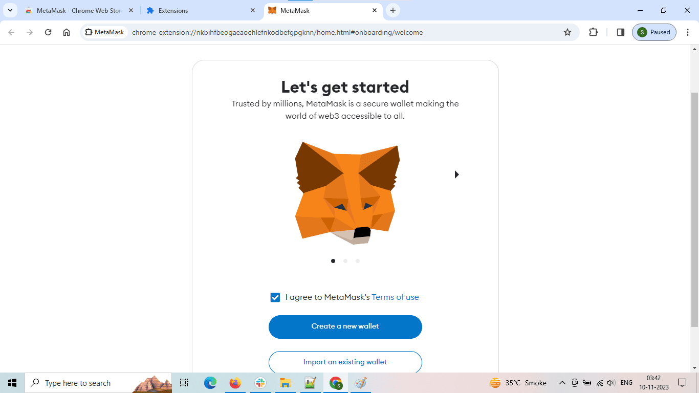 Installing MetaMask on Chrome Extension - Newtum