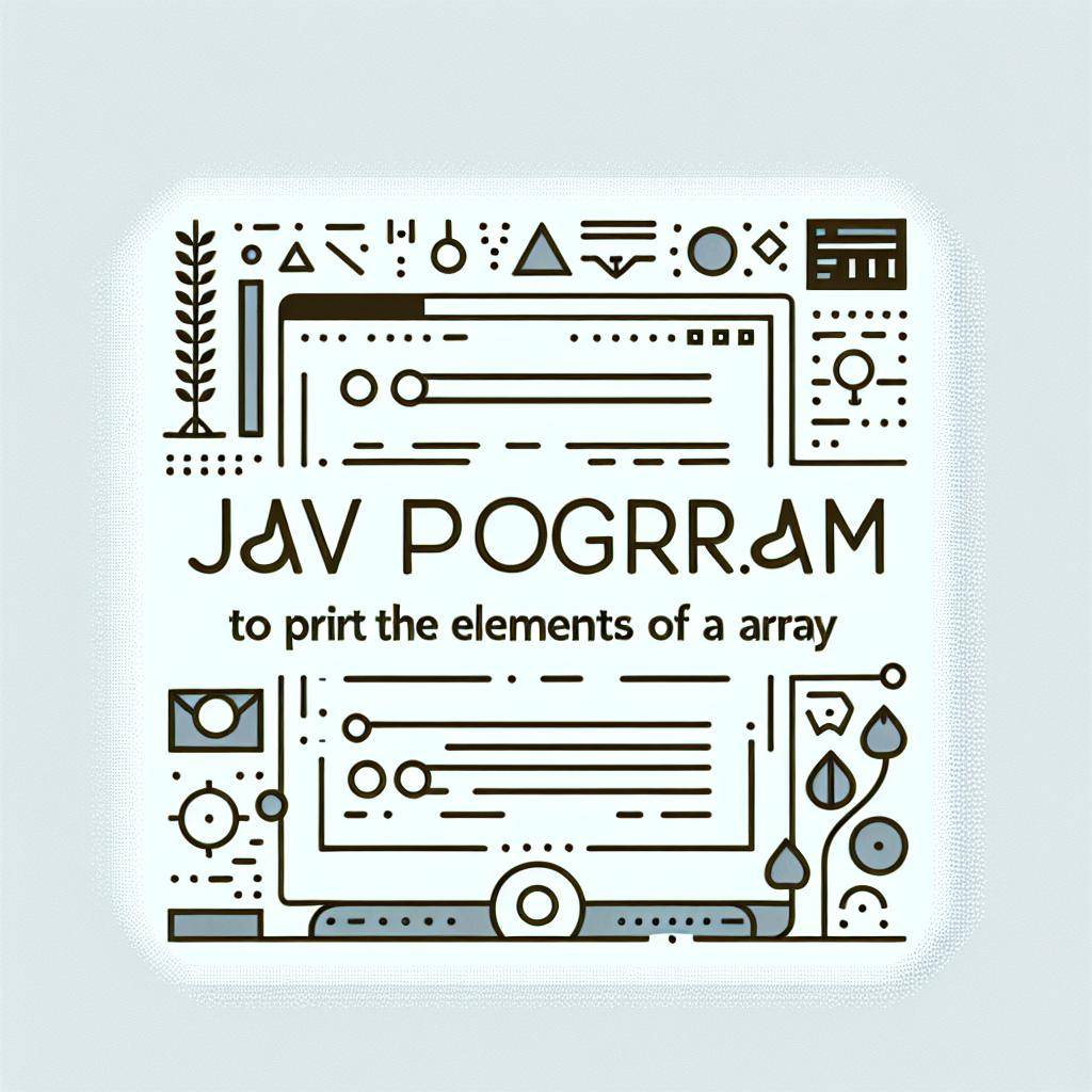 Learn How To Print Array Elements In Java Easily Newtum 2379