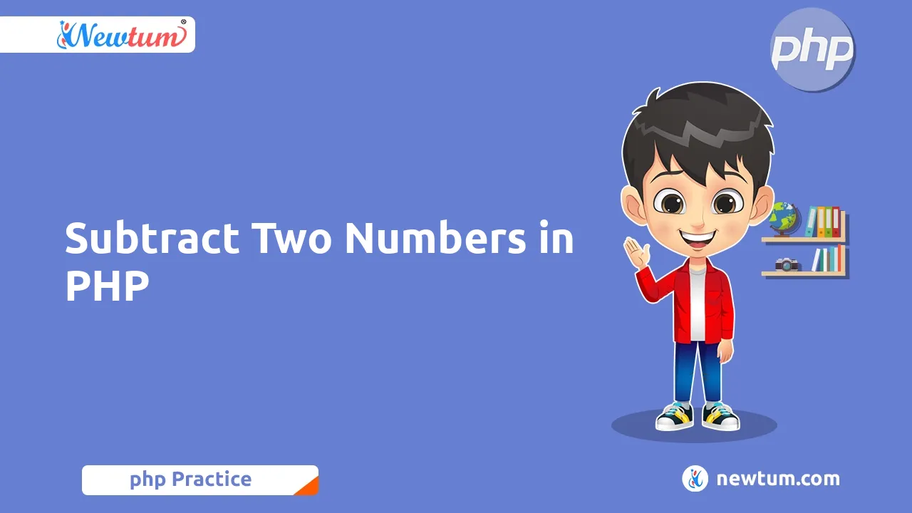 Subtract Two Numbers in PHP with Example Code
