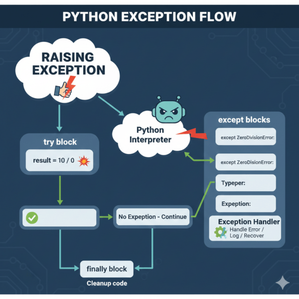 Python Custom Exceptions: Meaning, Syntax & Examples