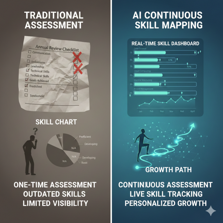 Continuous Skill Assessment Using AI for Career Growth