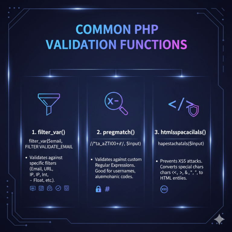 How Does PHP Form Validation Work?